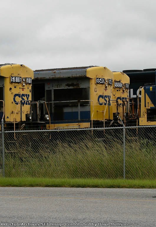 CSX 5816, 5549, 5555